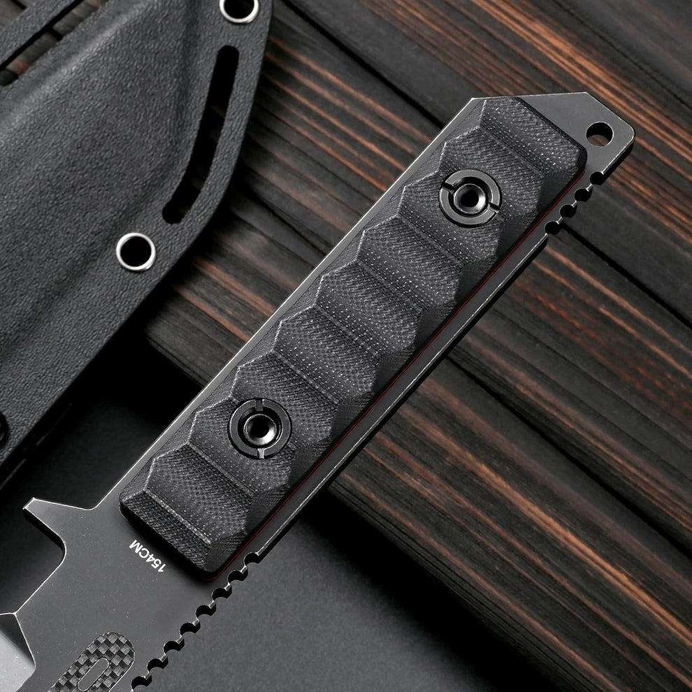 ARCHER - 154CM | FULL TANG Camping survival knife hiking camping ...