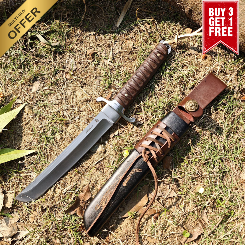 HERBERT - D2&VG10 | FULL TANG Camping Katana, jungle machete, obstacle ...