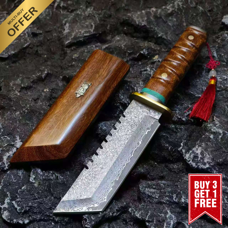 ARMIN - VG10 | FULL TANG Camping Katana, jungle machete, obstacle ...
